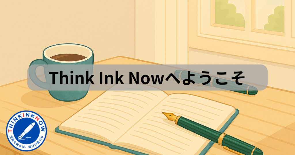 Think Ink Nowへようこそ | 文房具情報サイト Think Ink Now (シンク インク ナウ)